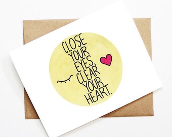 Cute love card | Etsy