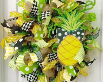 Tropical wreath | Etsy