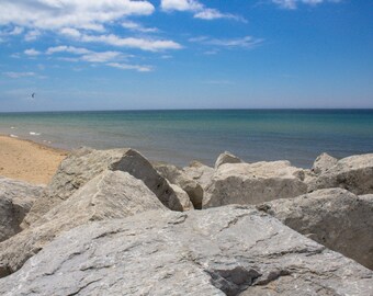 Items similar to Shells & Rocks on Lake Michigan on Etsy