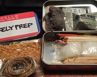 Bushcraft fire kit | Etsy