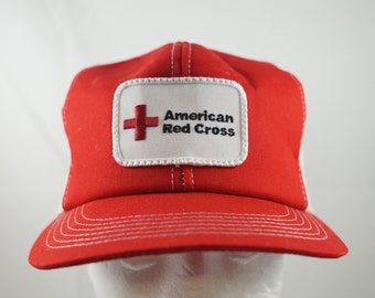 Red cross hat | Etsy