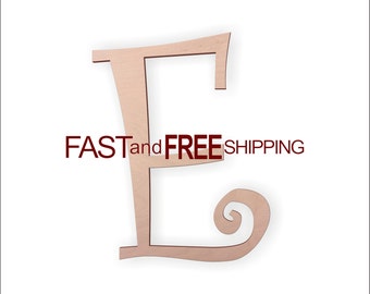 Decorative letter e | Etsy