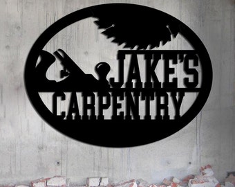Carpentry sign | Etsy