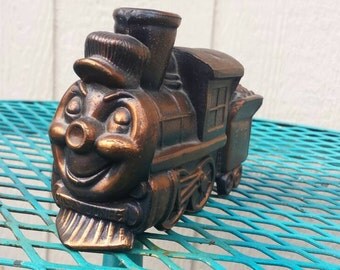 Train piggy bank | Etsy