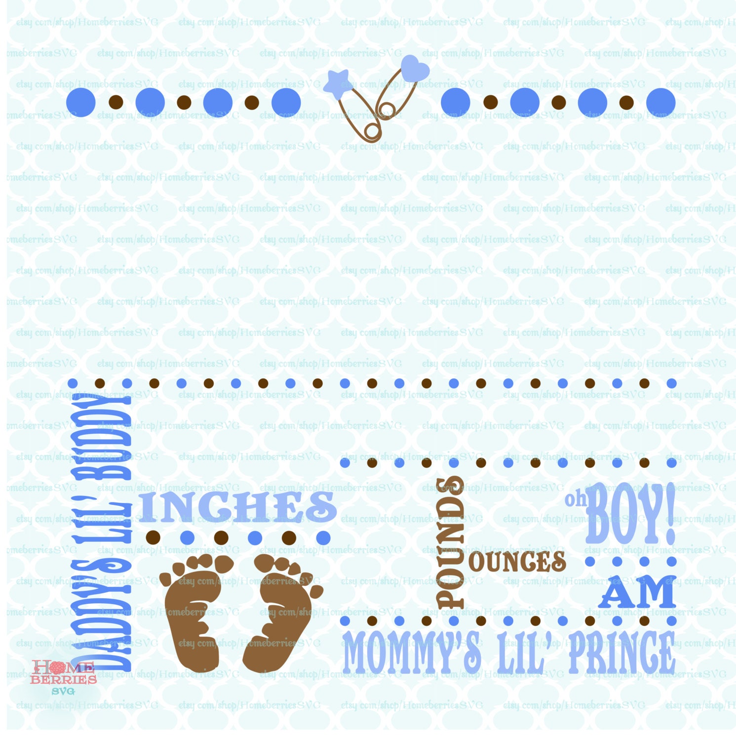 Birth Stats Svg Free Birth Announcement Template Svg 146 SVG File 