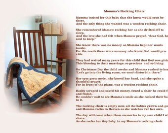 Christmas chair poem | Etsy