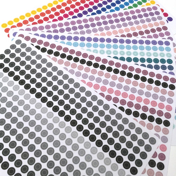 Small Circle Stickers