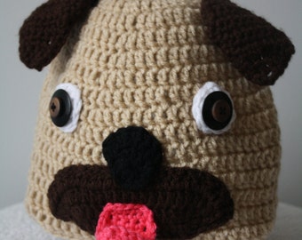 Pug hat | Etsy