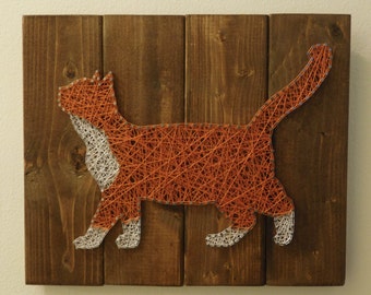 Cat string art | Etsy
