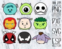 Popular items for tsum tsum clipart on Etsy