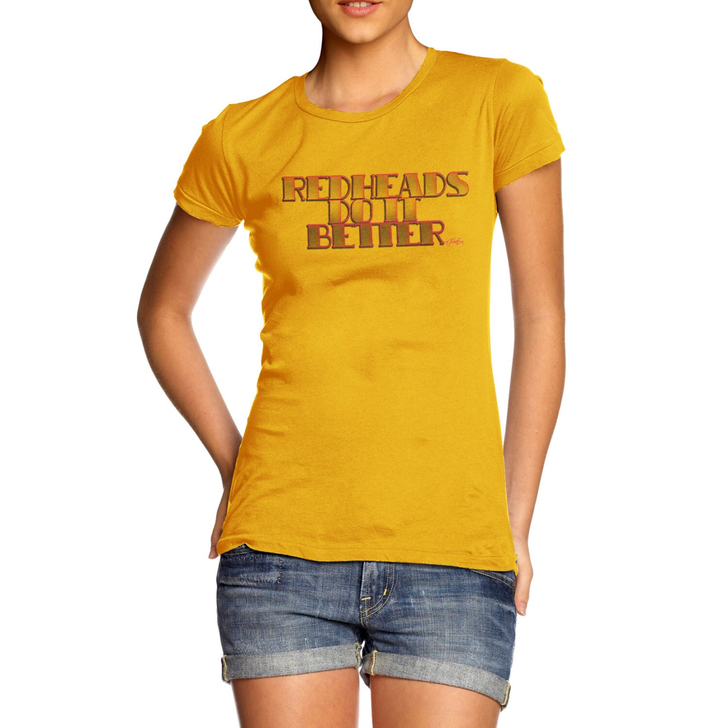 Womens Redheads Do It Better T Shirt By Teapparel On Etsy