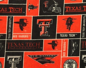 Texas tech fabric | Etsy