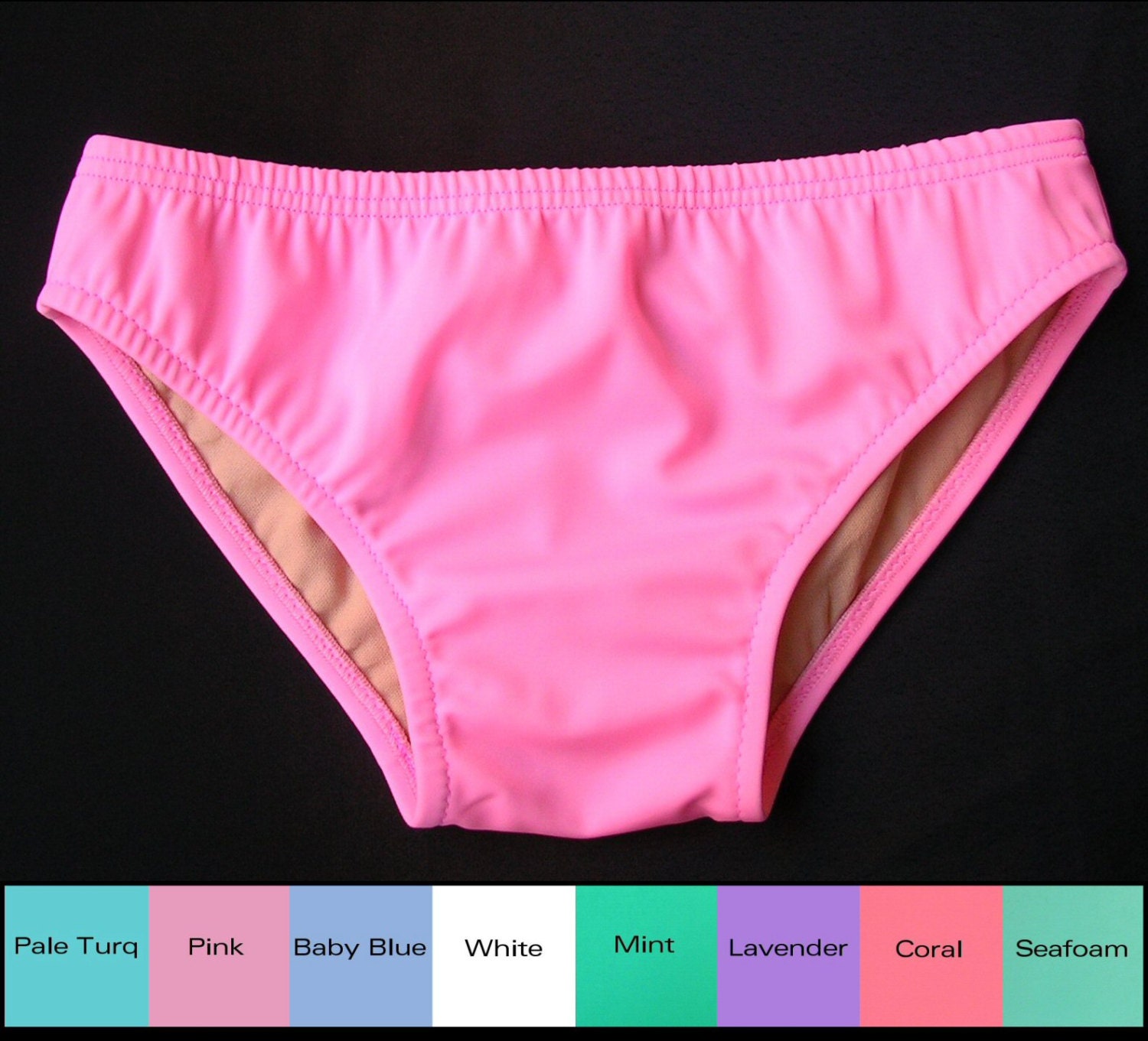 Mens Low Rise Swim Brief Swimsuit in Lavender Pink Coral by Harajuku | Etsy