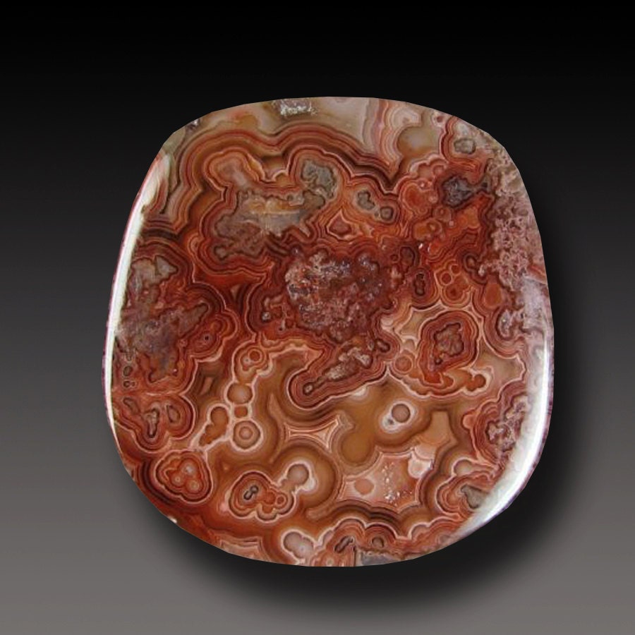 Laguna Lace Agate Cabochon Agate Cab