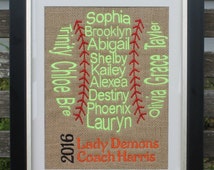 Unique assistant coach related items | Etsy