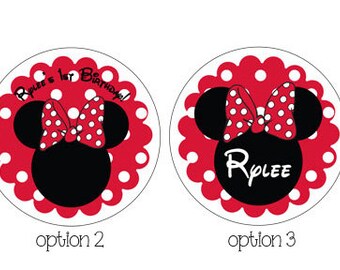 Minnie mouse sticker | Etsy