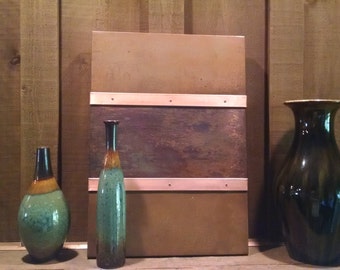 Copper wall art | Etsy