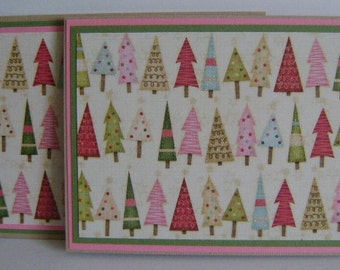 Items similar to White Trees Note Cards - Set of 10 on Etsy