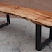 Live Edge Maple Bench