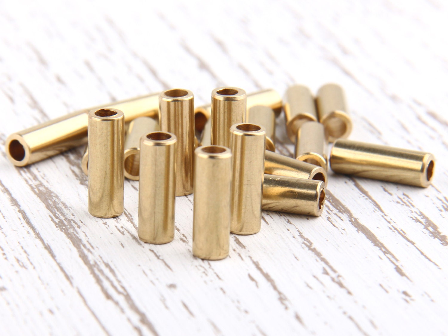 Raw Brass Circular Tube Spacer Tube Spacers Industrial