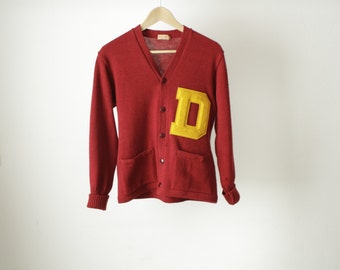 Letterman sweater | Etsy