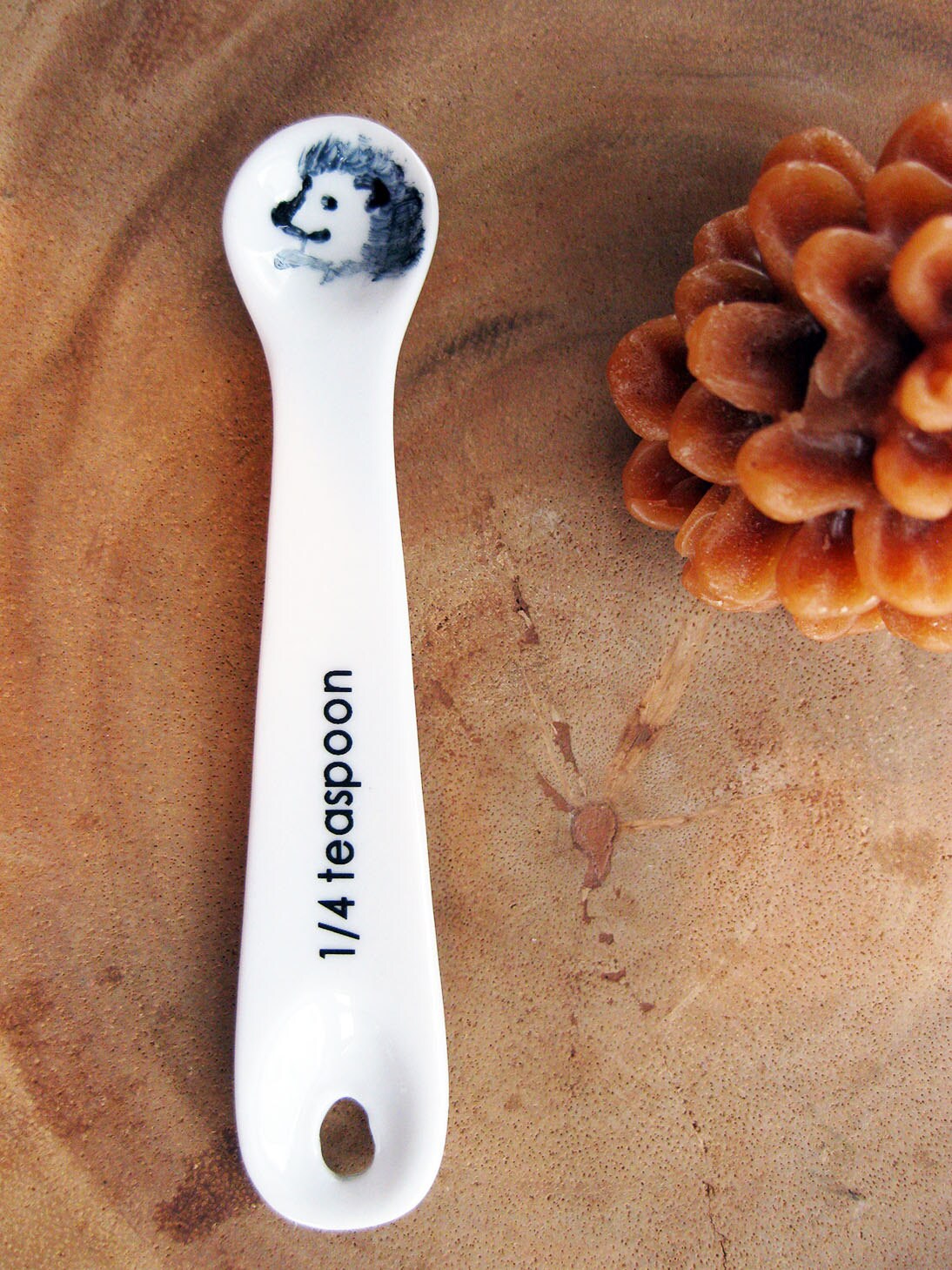 Forest Animal Ceramic Measuring Spoons