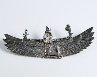 Isis Necklace Winged Isis Pendant Ancient Egyptian Jewelry