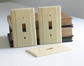 Vintage switch plate | Etsy