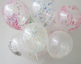 Confetti balloons | Etsy
