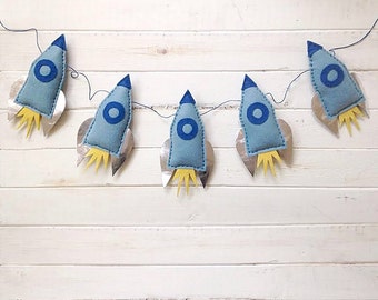Felt rockets | Etsy