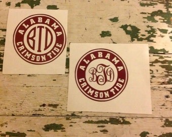 Alabama yeti decal | Etsy