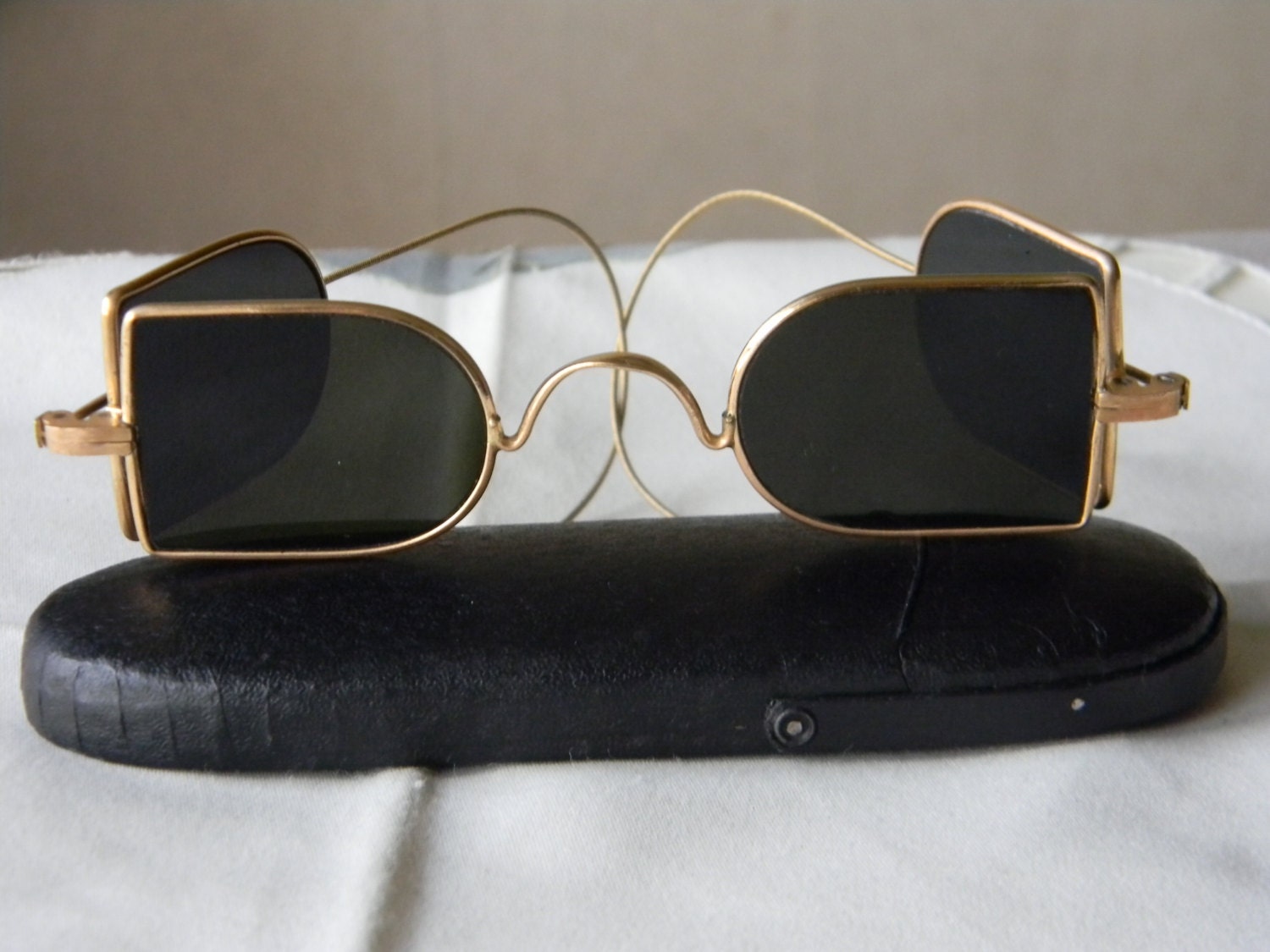 True Vintage Rare Victorian Folding D Antique Sun Glasses 1800’s ...