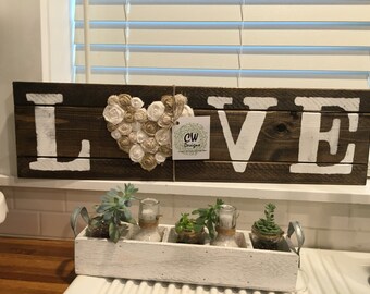 Unique love sign related items | Etsy