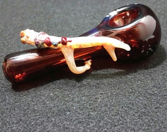 Collectable Glass Pipes by TheMachineGlass on Etsy