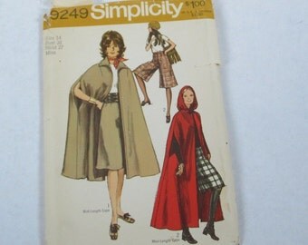 Hooded cloak pattern | Etsy