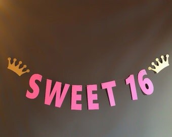 16th birthday decorations | Etsy