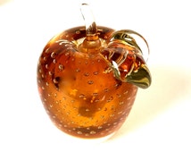 Unique vintage glass apples related items | Etsy