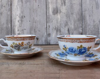 Porcelain tea set | Etsy