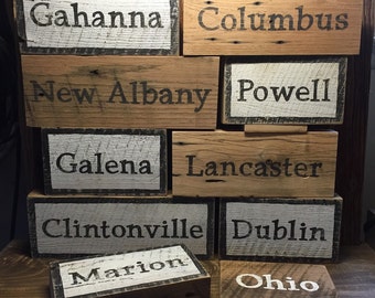 signs of hampton beach hampton nh 11x17 water color print