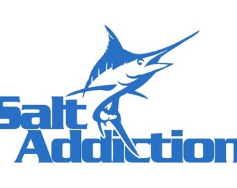 Salt Addiction Logo T shirtPermitsaltwater fishing t