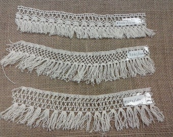 Cotton fringe trim | Etsy