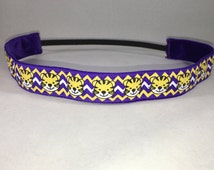 Unique lsu headband related items | Etsy