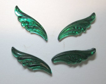 Glass angel wings | Etsy