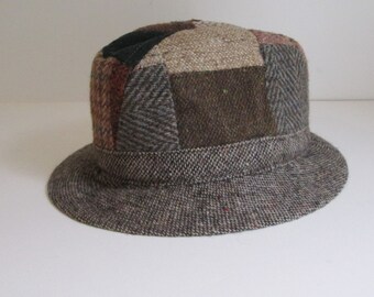 Tweed bucket hat | Etsy