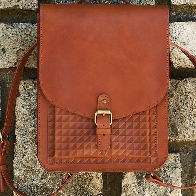 Leather bags and waxed canvas leather backpacks. by InnesBags