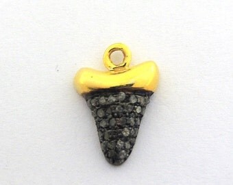 Unique shark tooth charms related items | Etsy