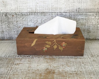 Vintage tissue box | Etsy