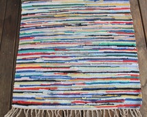 Popular items for scandinavian rag rug on Etsy