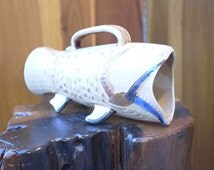 Unique pottery fish related items | Etsy