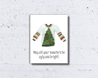 Unique ugly sweater party related items | Etsy